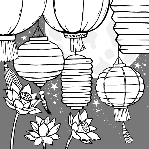 Recolor | Mid Autumn Festival